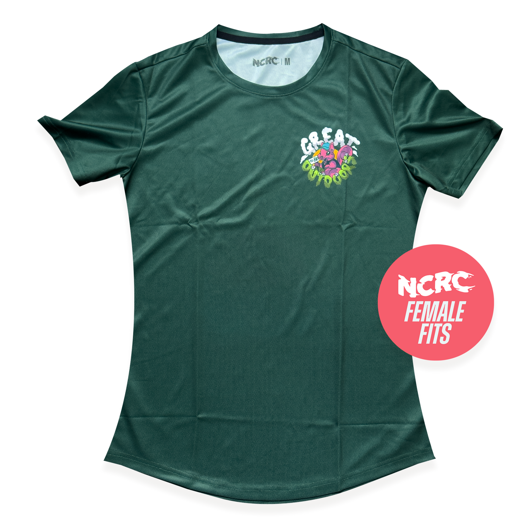 NCRC Female Fits: Great Outdoors - Short Sleeve Training Jersey - Sunr ...