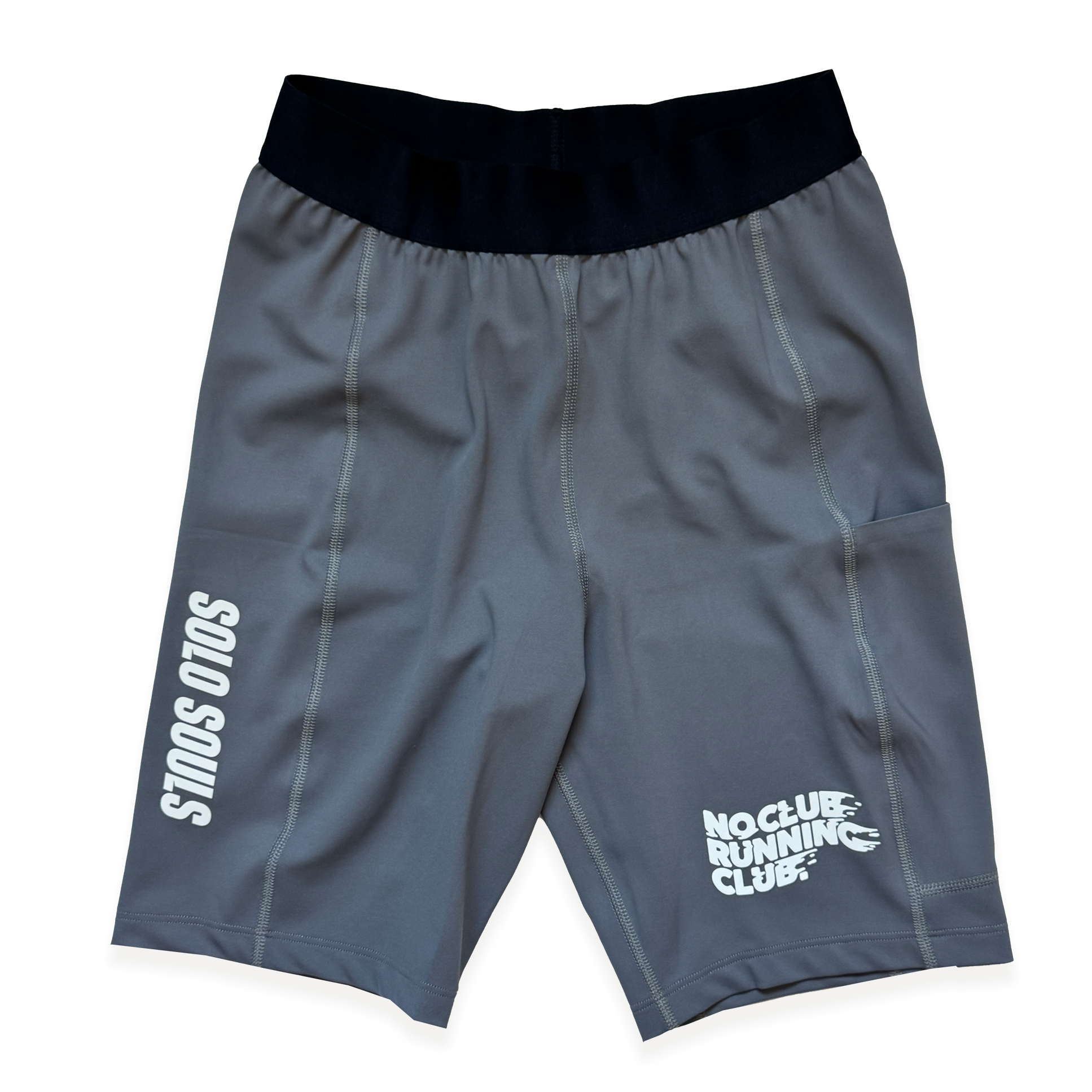 NCRC: Unisex Fits: Lycra Half Racing Tights - Charcoal – No Club ...