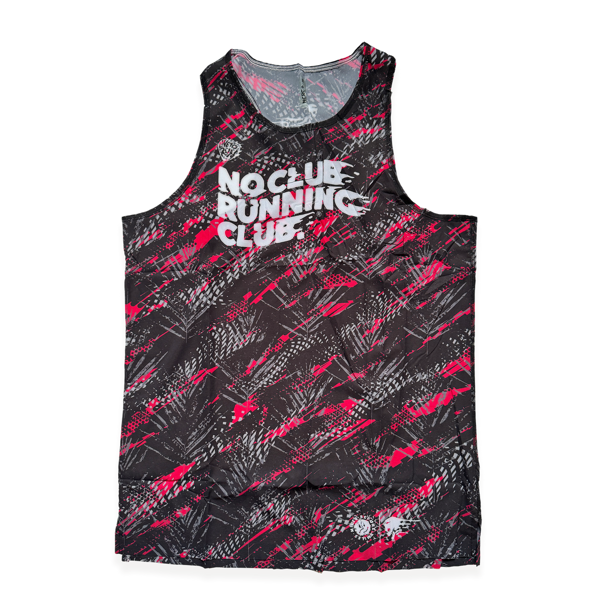 NCRC + : Unisex Fits - Race Day Singlet - Black/Red/Silver/Charcoal ...
